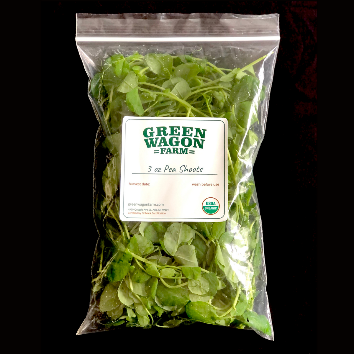 Pea Shoots – Green Wagon Farm
